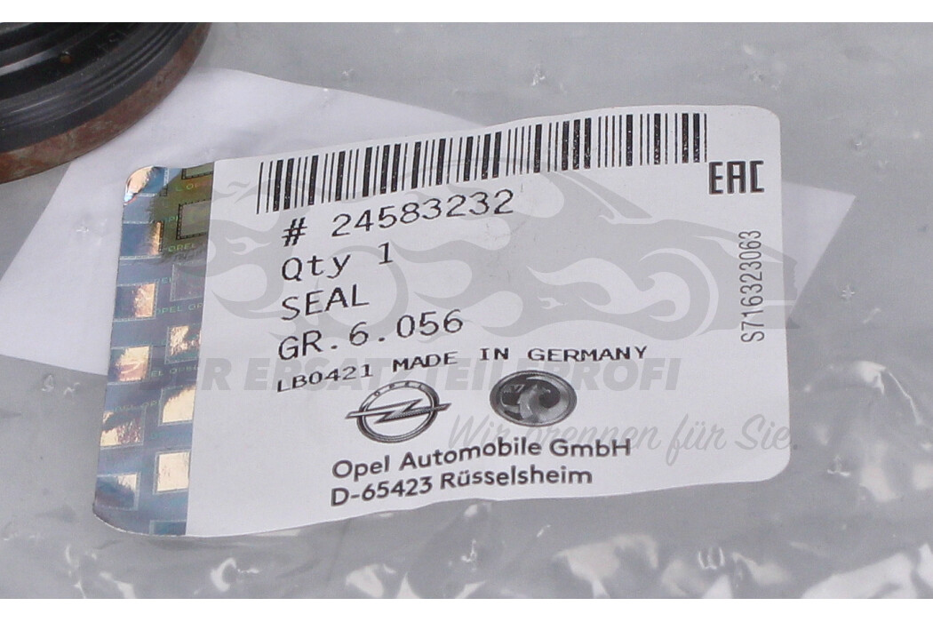 Original Opel Differentialwellendichtring 24583232 online kaufen